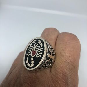 NEMESIS JEWELRY NYC | Accessories | Vintage Inlay Scorpion Ring | Poshmark